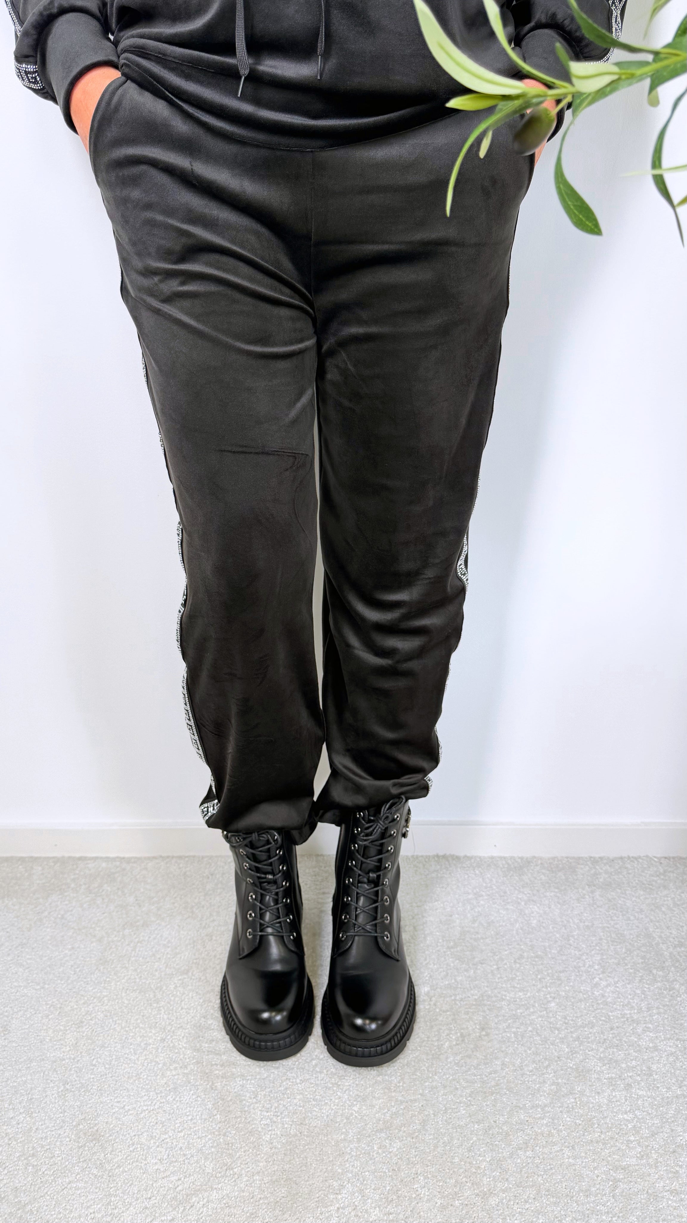 Hose Sparkle Energy *Schwarz*