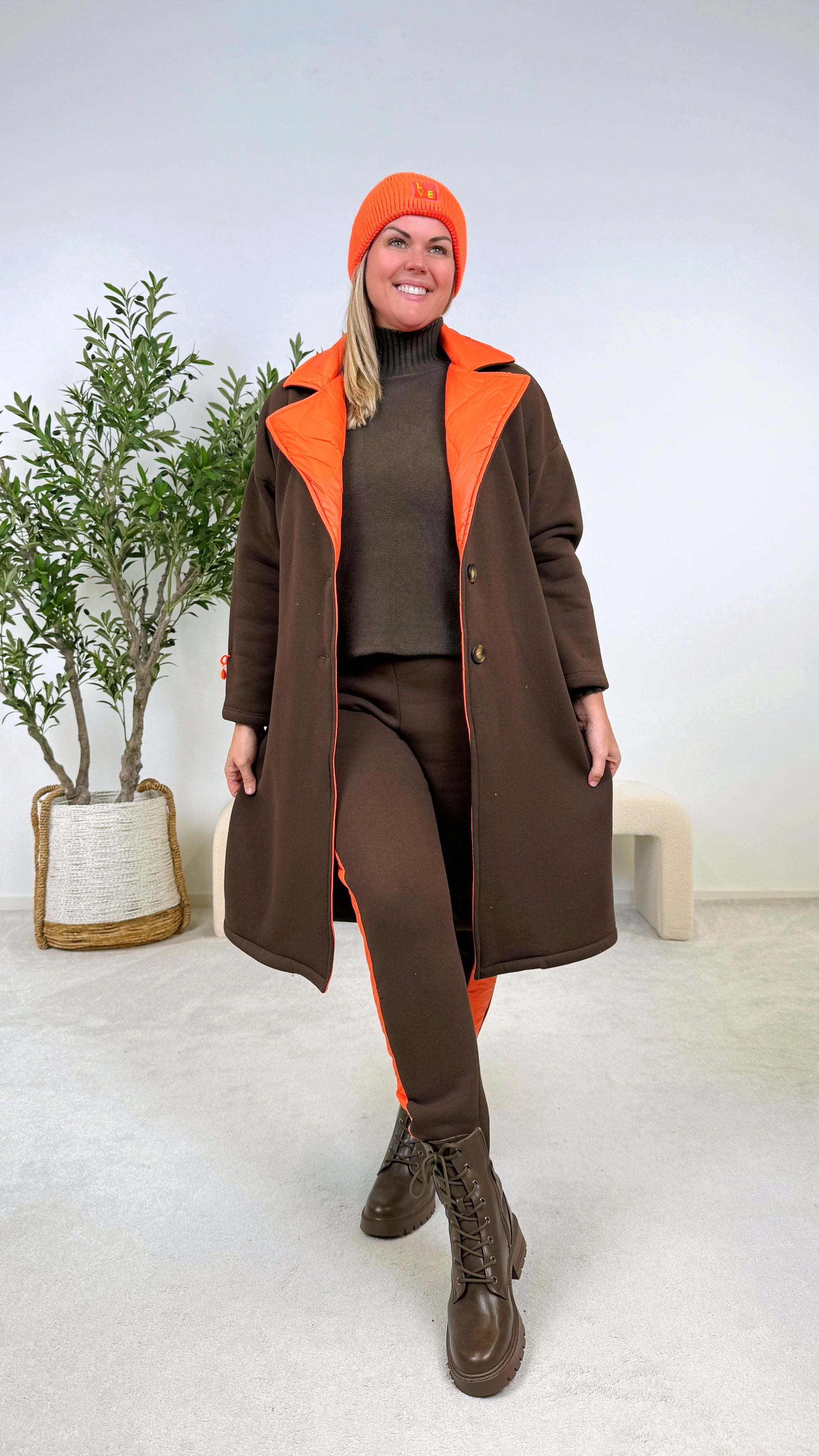 Mantel Statement Collar *Schoko*